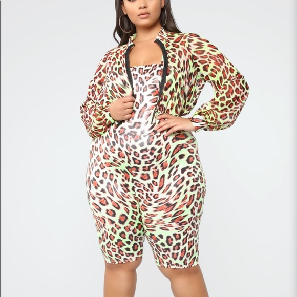 Shorts | Cute Plus Leopard 2 Piece Set | Poshmark